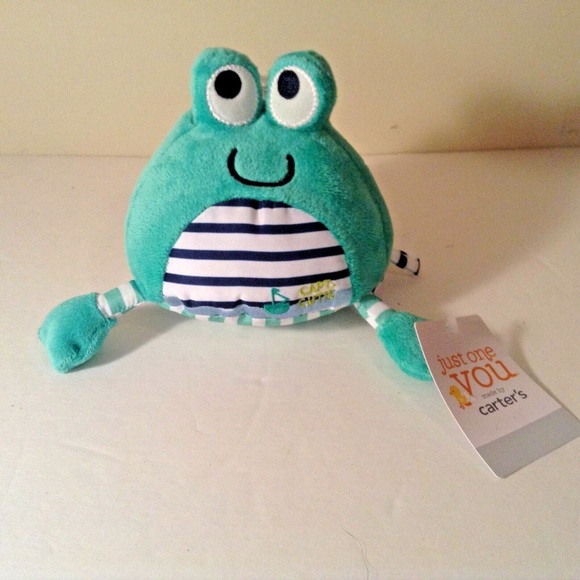 Carter's | Toys | New Just One For You Made By Carter Frog Plush ...